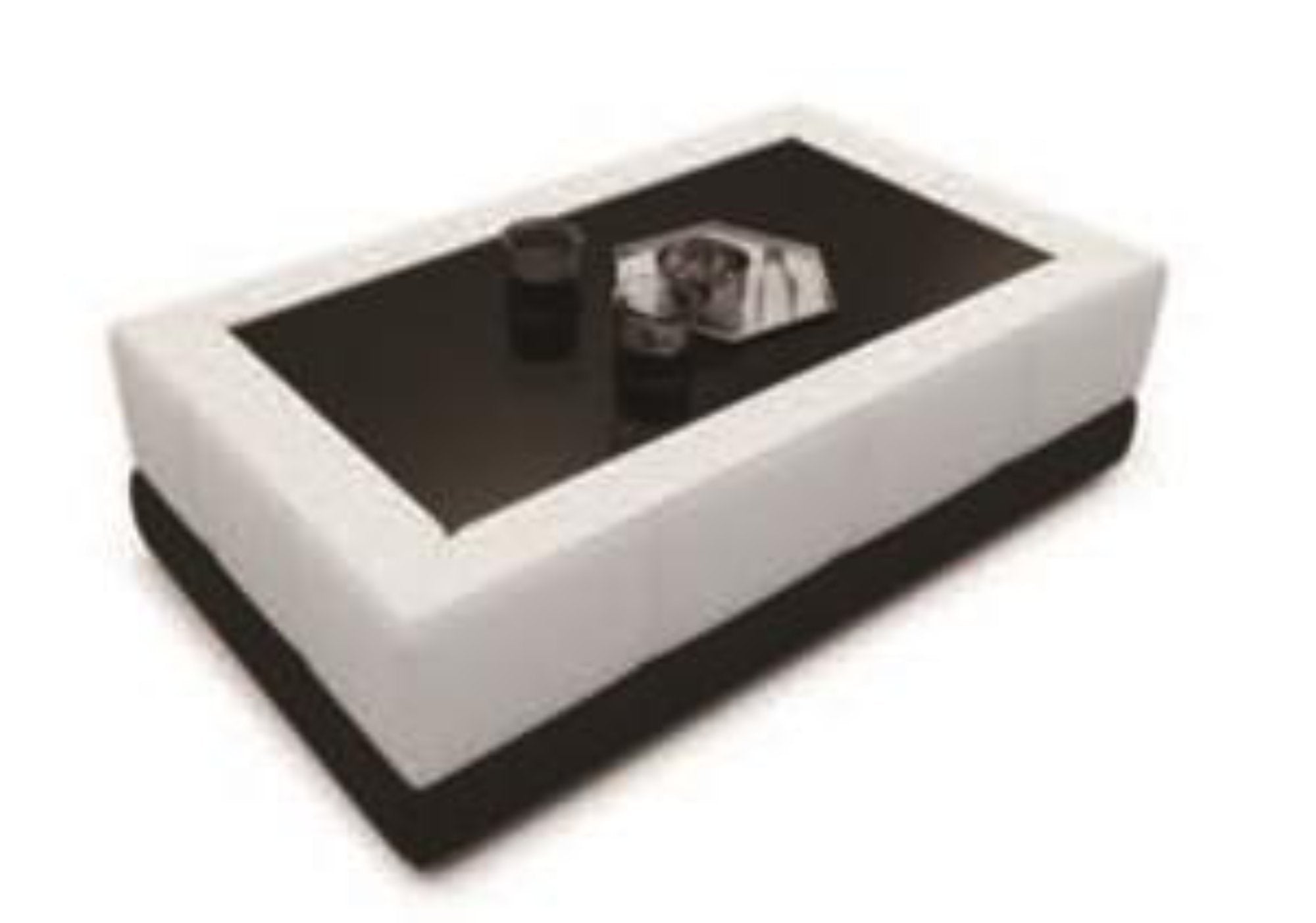 Leather-Upholstered Alluring Coffee Table - Online Furniture Store - My ...
