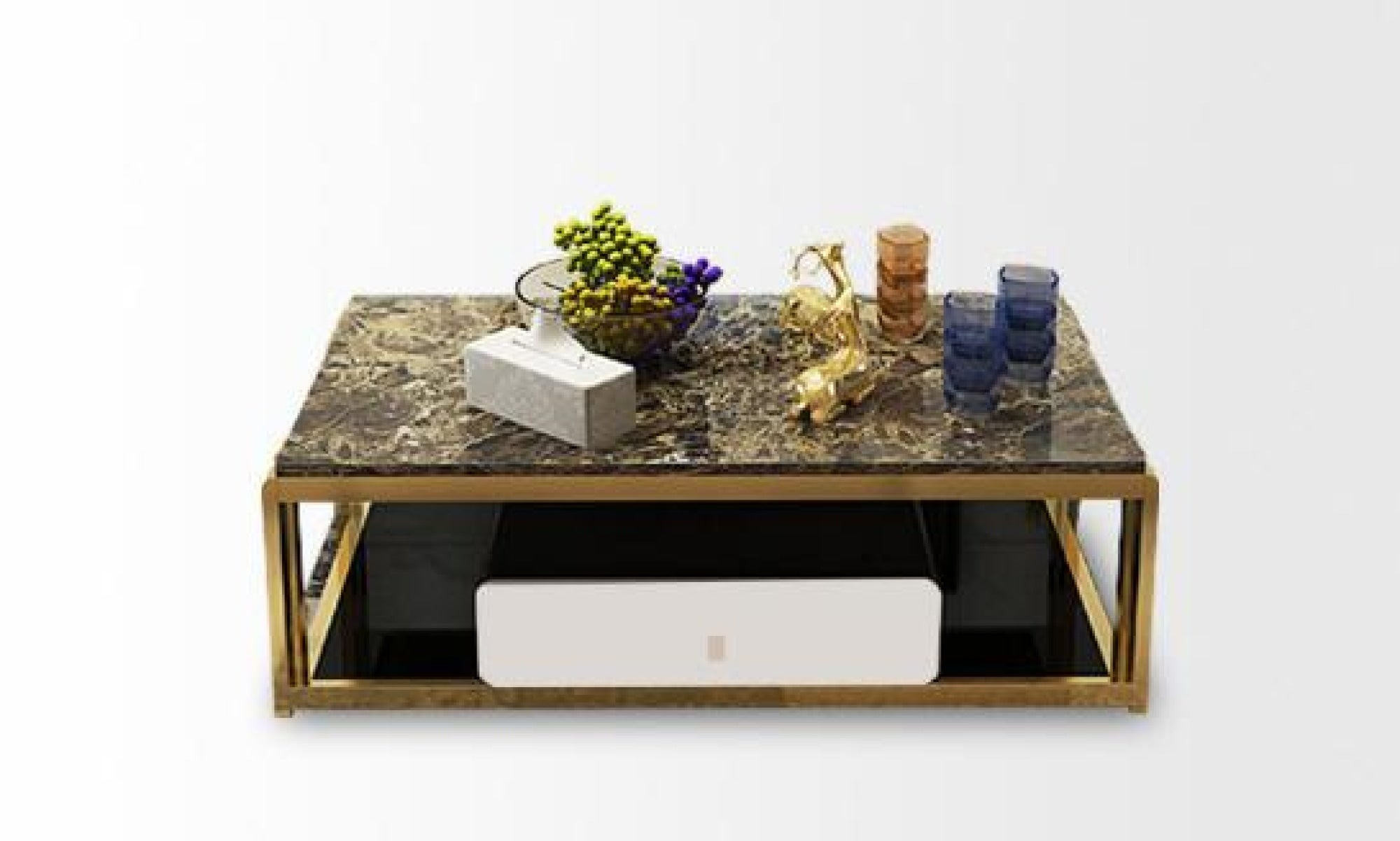 Minimalist Marble Coffee Table - Online Furniture Store - My Aashis