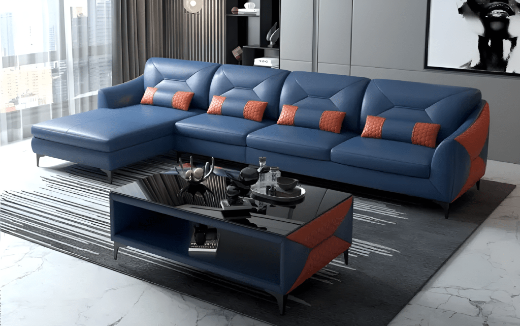 Western Fusion Sectional Sofa: Durable and Elegant Design - Online ...