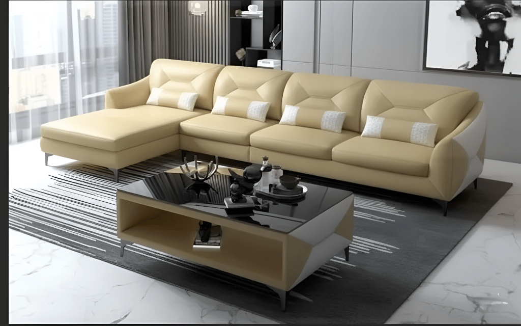 Western Fusion Sectional Sofa: Durable and Elegant Design - Online ...