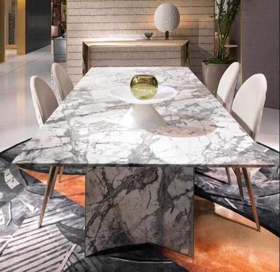 Gorgeous Marble Dining Table - Online Furniture Store - My Aashis