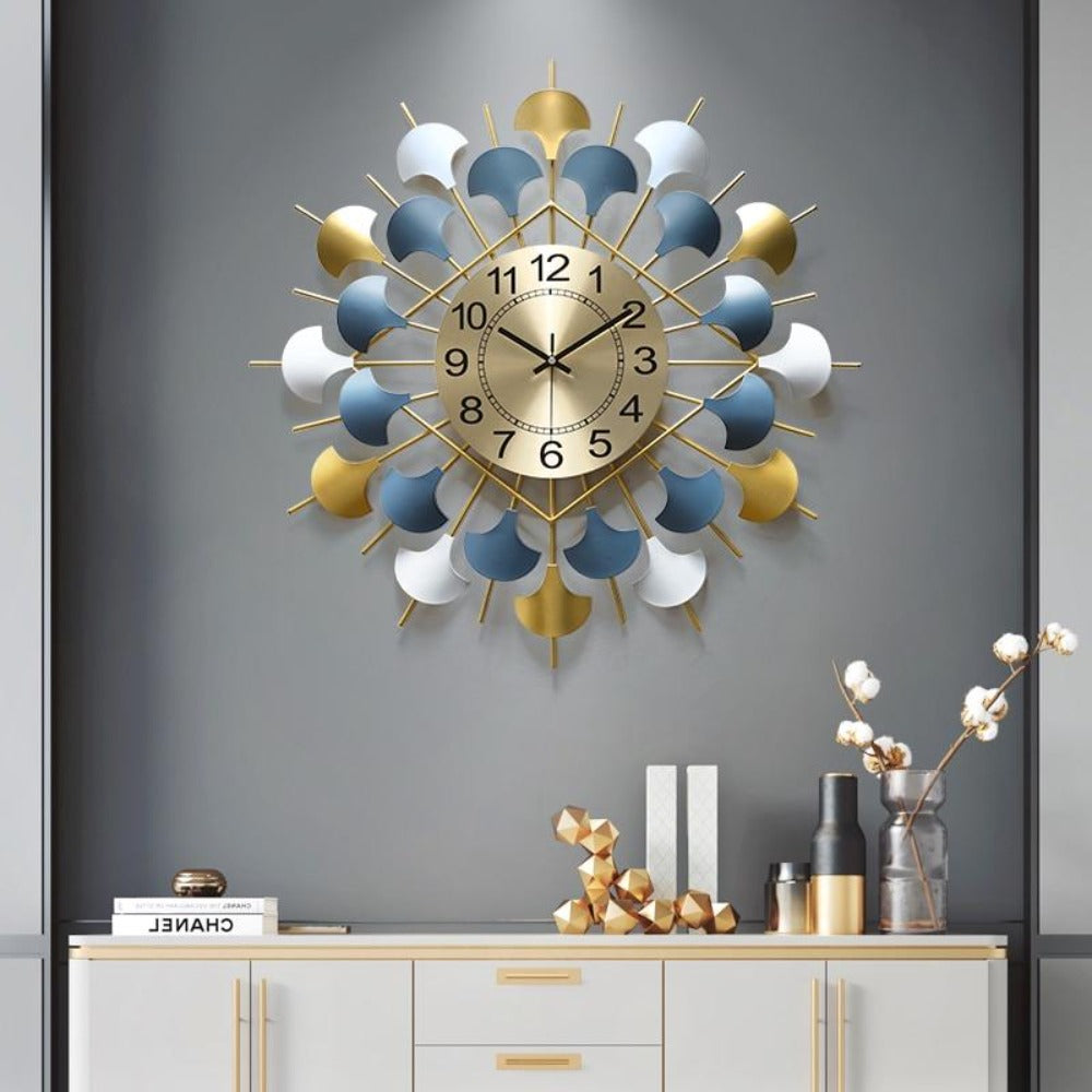 Modern And Abstract Style Wall Clock - Online Furniture Store - My Aashis