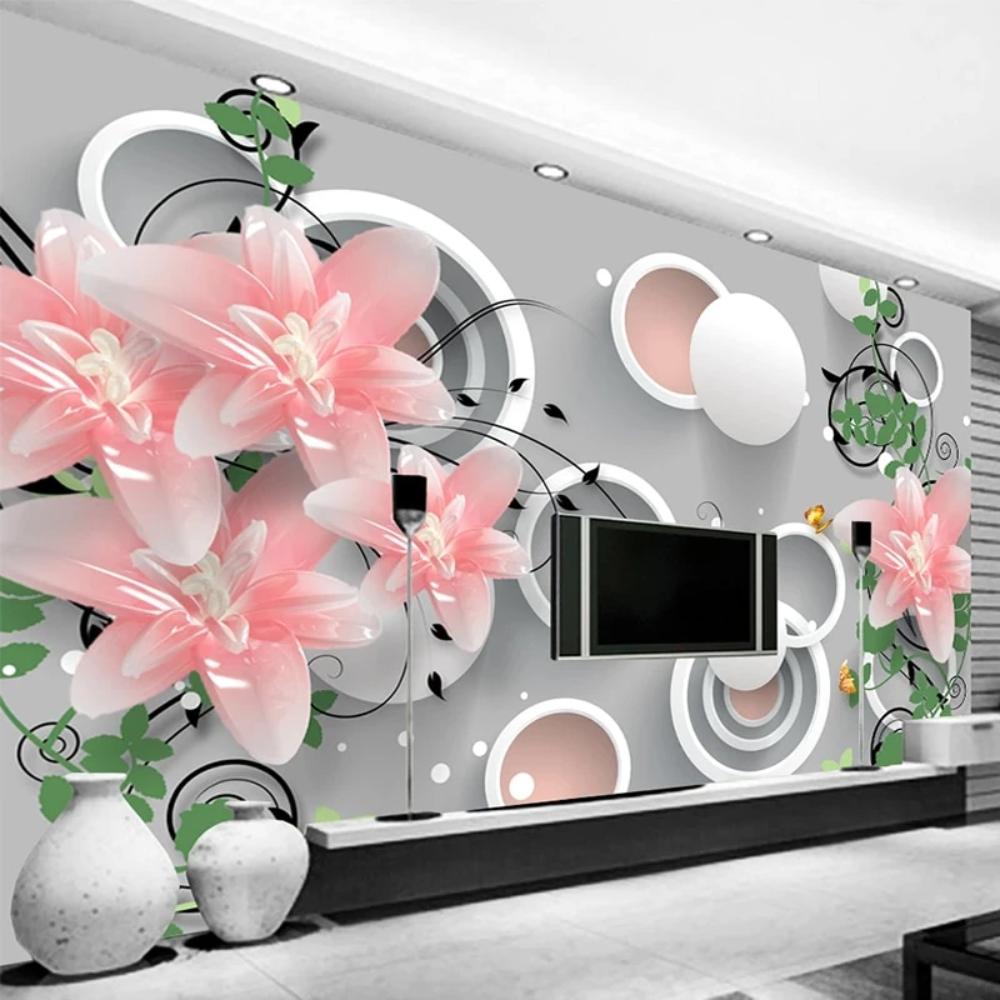 3D Modern Custom Photo Wallpaper - Online Furniture Store - My Aashis