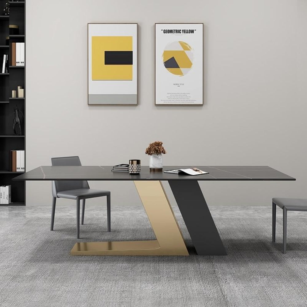 Cutting-edge Marble Dining Table - Online Furniture Store - My Aashis