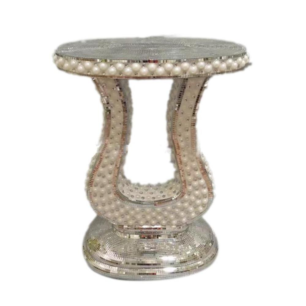 Large Handmade Design Table Centerpieces Mirrored Vase Stand - Online ...
