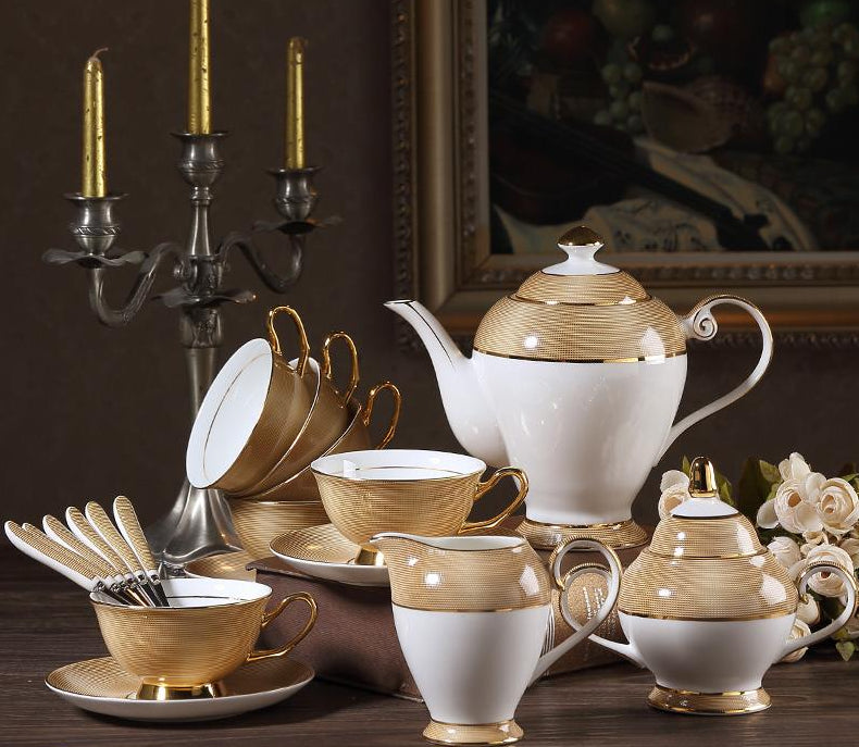 Porcelain Alluring Coffee Set - Online Furniture Store - My Aashis
