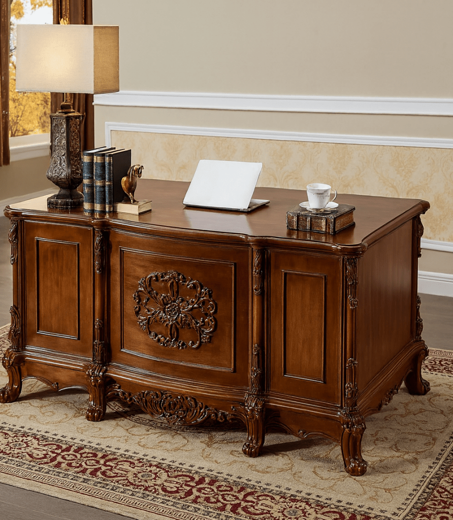 European Style Wooden Computer Desk for Your Office - Online Furniture ...