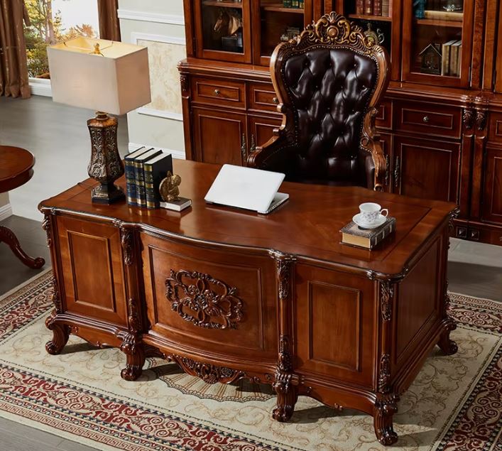 European Style Wooden Computer Desk for Your Office - Online Furniture ...